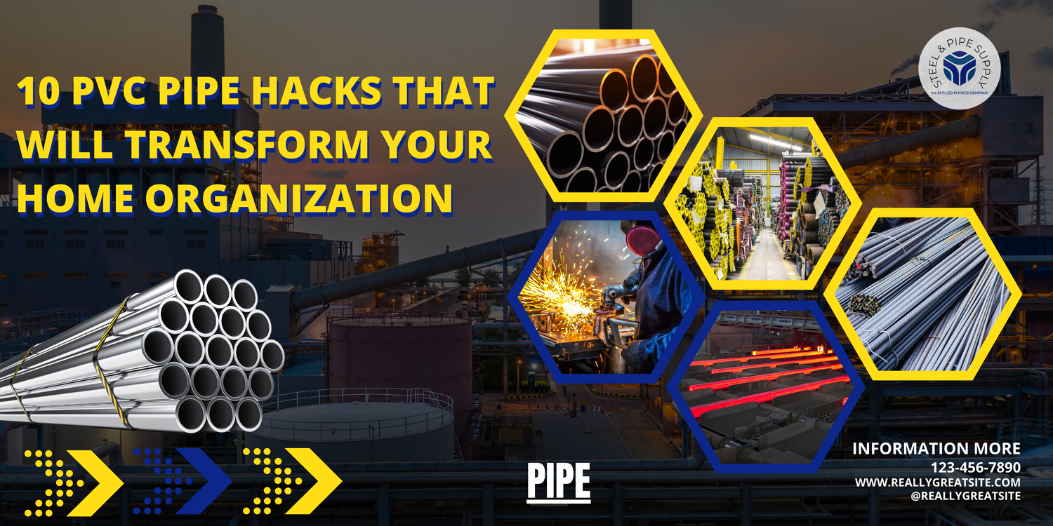 Creative PVC Pipe Hacks for Home Organization and Storage – Steel ...