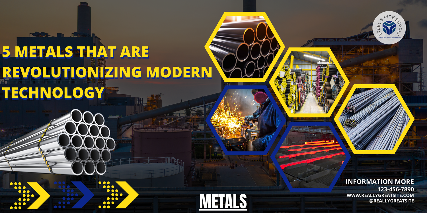 Exploring the Impact of Metals on Modern Technology – Steel & Pipe Supply